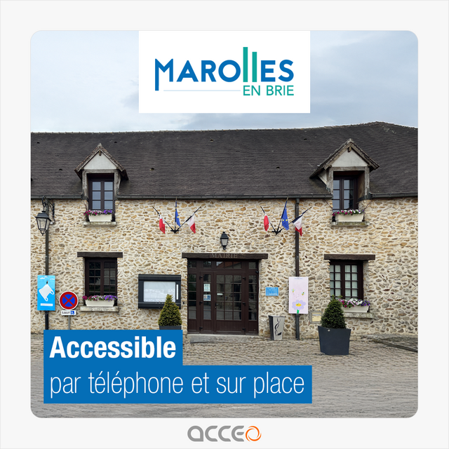 Marolles-en-Brie est désormais accessible aux usagers sourds ou ...